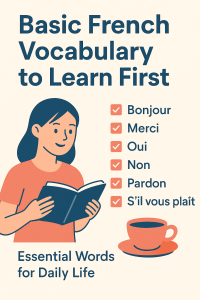 Basic French Vocabulary to Learn First: Essential Words for Daily Life ...